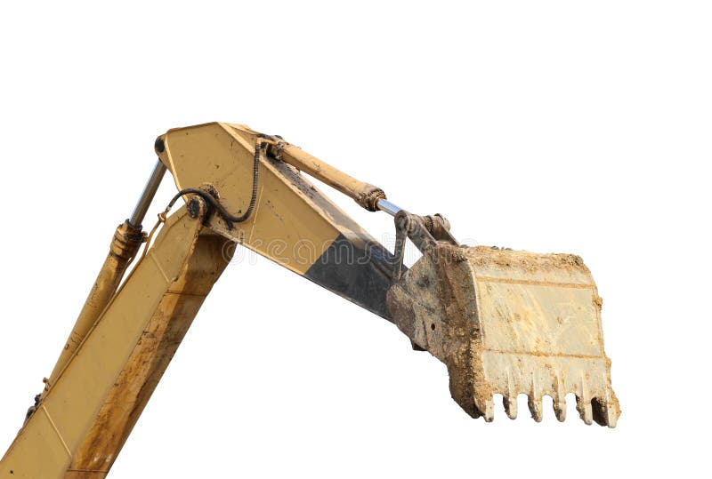 Arm of backhoe stock photo. Image of bucket, backhoe - 30737016