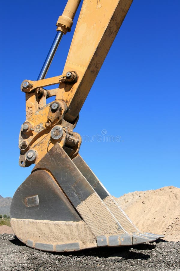 Backhoe stock photo. Image of tracks, contractor, claw - 6651458