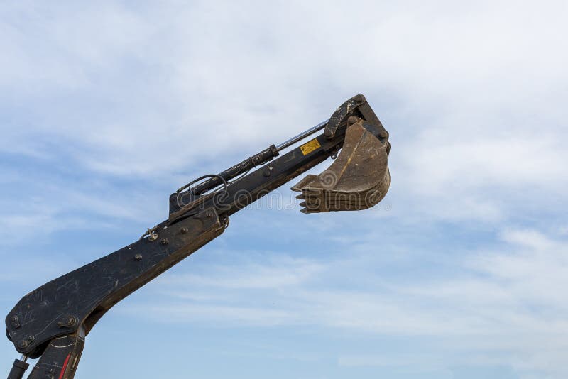 Backhoe bucket stock image. Image of industrial, landscaping - 29508643