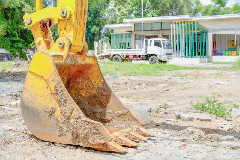 Backhoe digger stock photo. Image of equipment, backhoe - 60236668