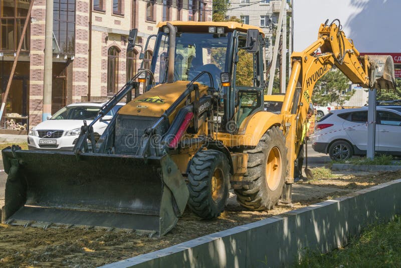 Backhoe Loader H940S Series Editorial Photo - Image of machine, hyundai ...