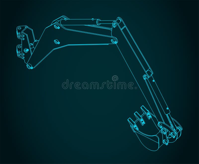 Backhoe Loader Isometric Blueprints Stock Vector - Illustration of ... Backhoe Loader Isometric Blueprints Stock Vector - Illustration of ...