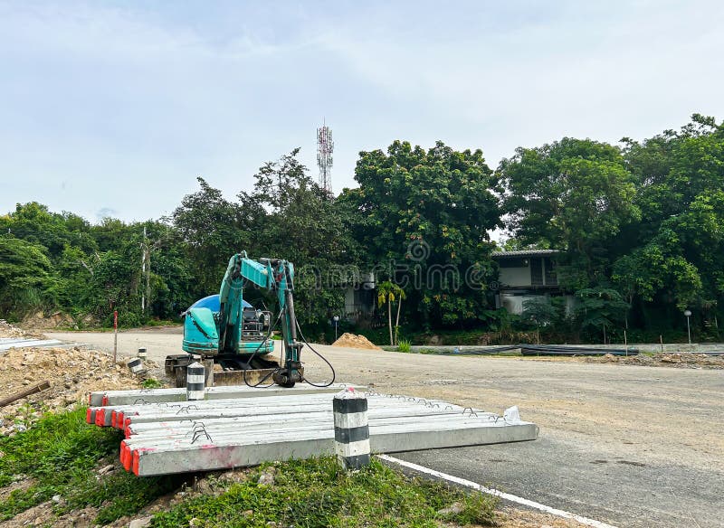 Under construction stock photo. Image of tree, plant - 291829504