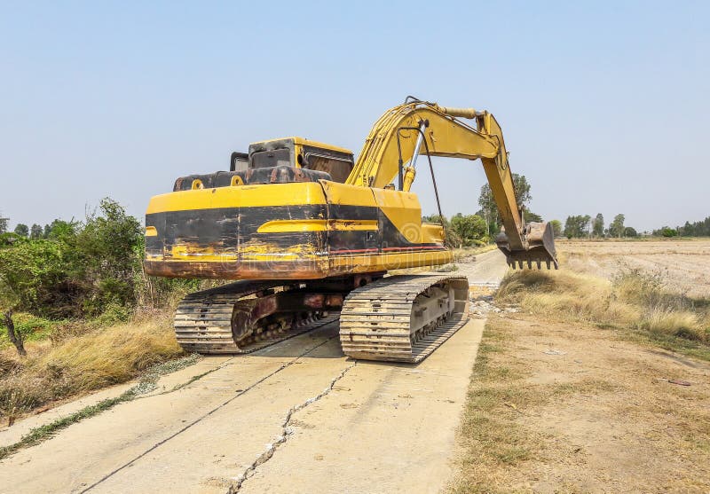 Backhoe,Wheel Loader ,excavator Stock Image - Image of excavation ...