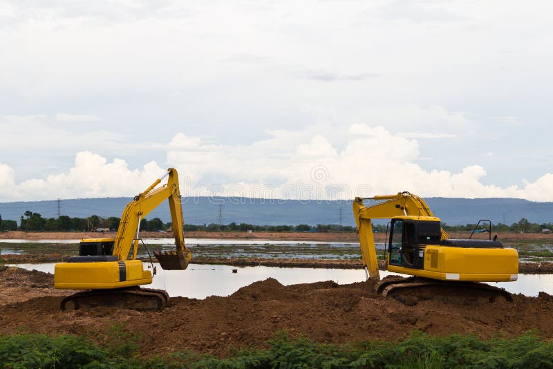 Backhoe stock photo. Image of construction, iron, crane - 31420990