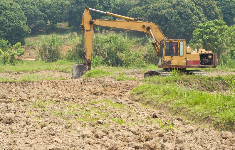 Backhoe. stock photo. Image of dirt, earthmover, build - 30526966