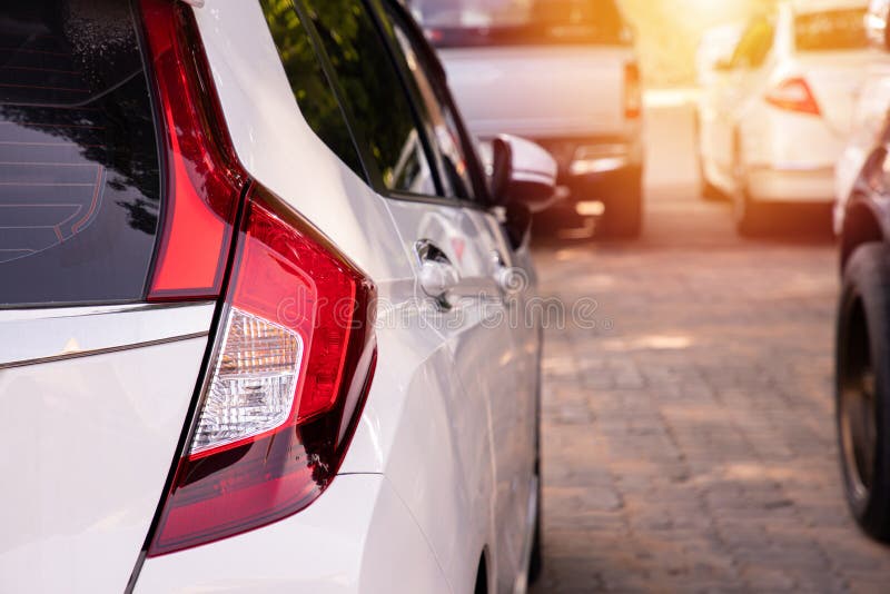Backlight Car, Concept of Used Car Stock Image - Image of modern, race ...