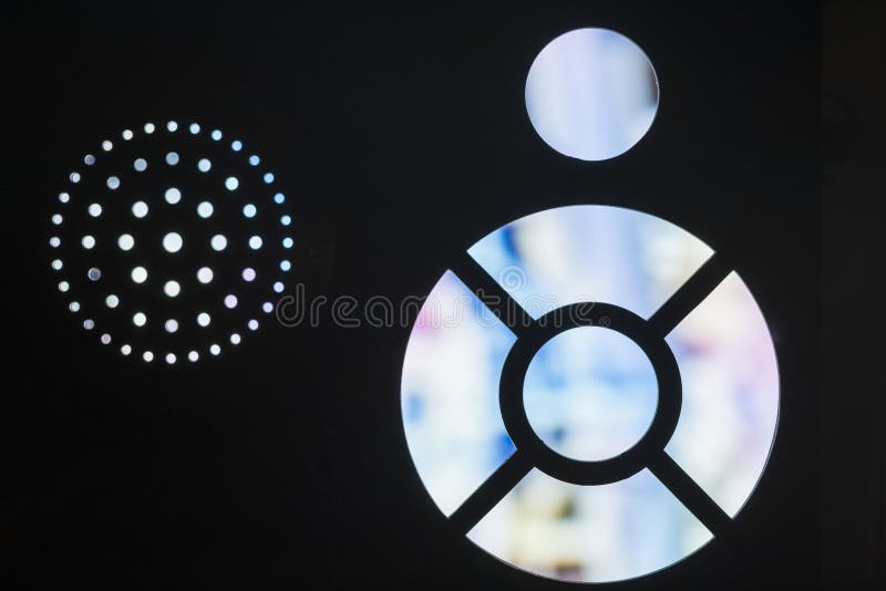 Backlighting of Circular Windows, Silhouettes of Icons and Symbols ...