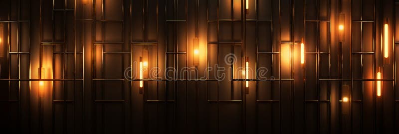 Backlighting Creative Abstract Geometric Texture. Stock Illustration ...