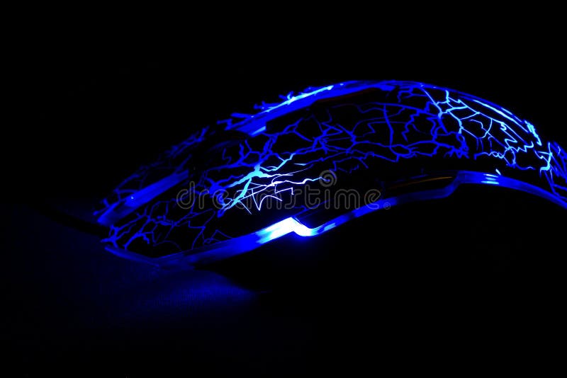Backlit computer mouse stock photo. Image of business - 68756318