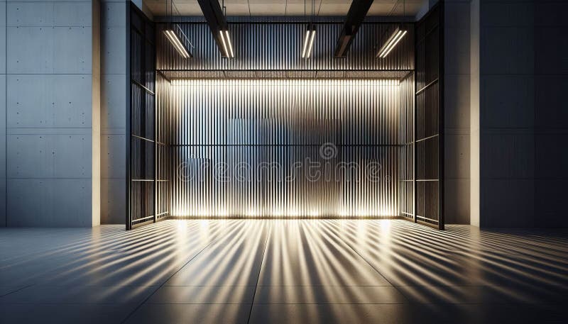 Backlit Corrugated Metal Panels Corrugated Metal Sheets Used a Stock ...