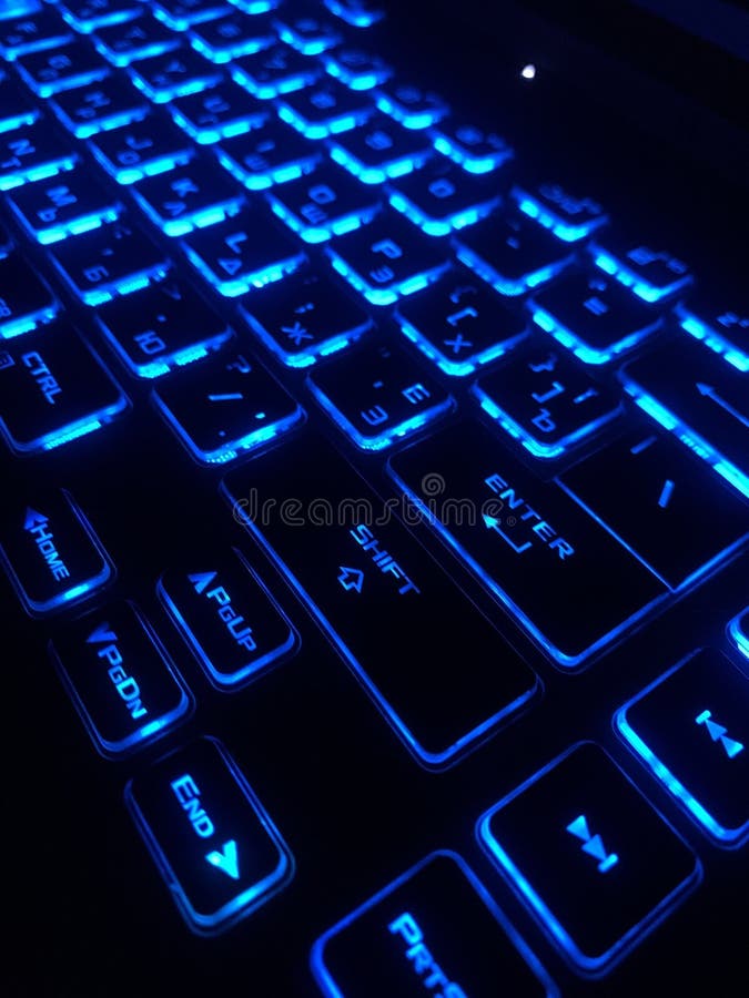 Backlit keyboard stock photo. Image of keyboard, keys - 319504898