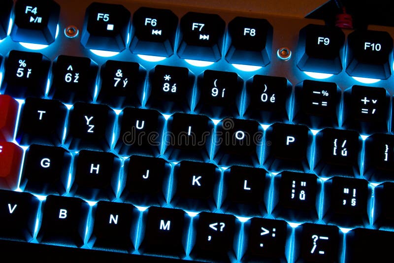 Typing Blue Neon Keyboard Photos - Free & Royalty-Free Stock Photos ...