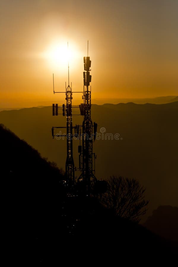Backlit mountain landscape stock image. Image of hiking - 23715499