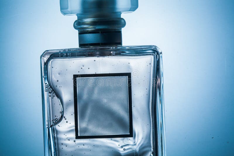 Backlit Perfume Bottle Shot in Studio Stock Photo - Image of beauty ...