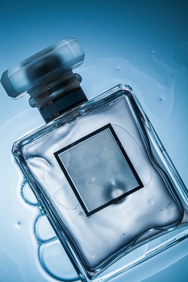 Backlit Perfume Bottle Shot in Studio Stock Image - Image of looks ...