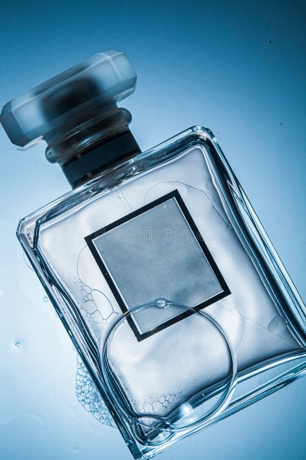 Backlit Perfume Bottle Shot in Studio Stock Image - Image of beautiful ...