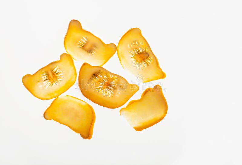 Backlit Slices of Pattypan Squash, Abstract Textured Background Stock ...