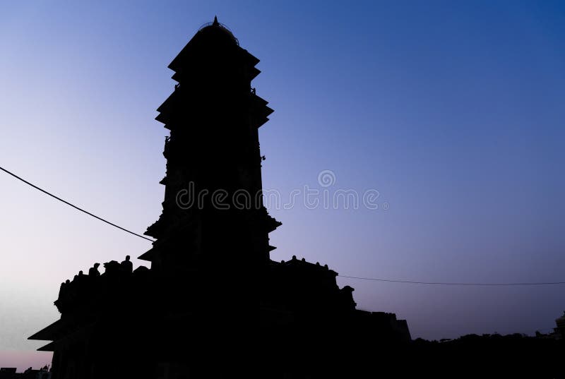 Backlit View of the Skyline of Miami, Florida Stock Photo - Image of ...
