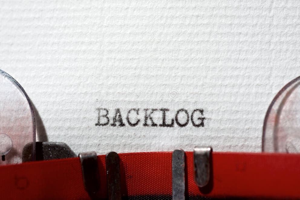 Backlog concept view stock image. Image of typescript - 268174699