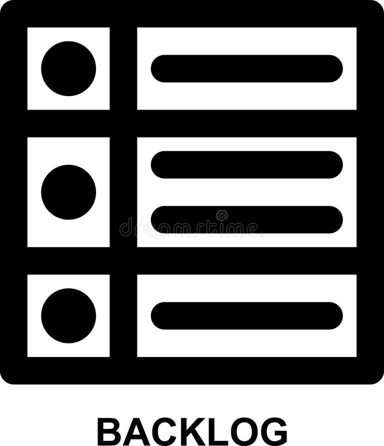 Backlog Icon Stock Illustrations – 1,058 Backlog Icon Stock ...