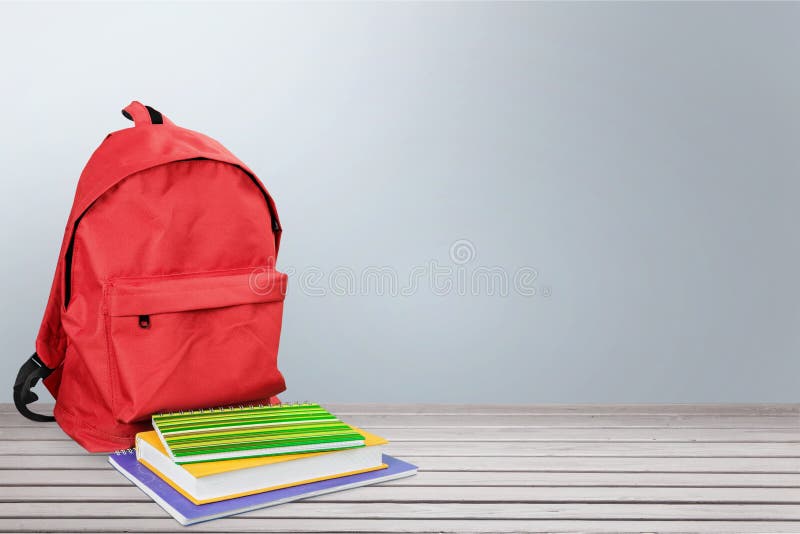 Backpack stock photo. Image of student, book, homework - 118962212