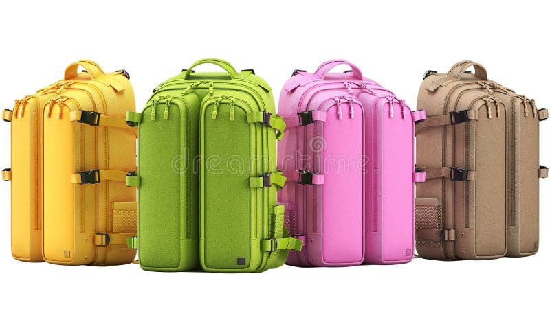 Backpack stock illustration. Illustration of travel - 343651849