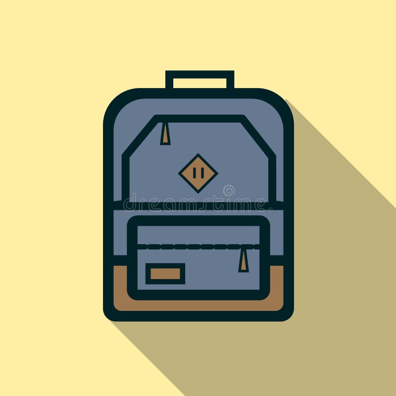 Map pin icon , flat design stock vector. Illustration of sign - 95390839