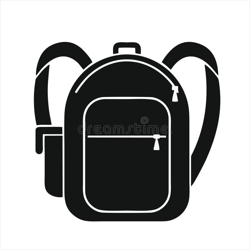 Backpack Icon Isolated on White Background from Clothes and Outfit ...