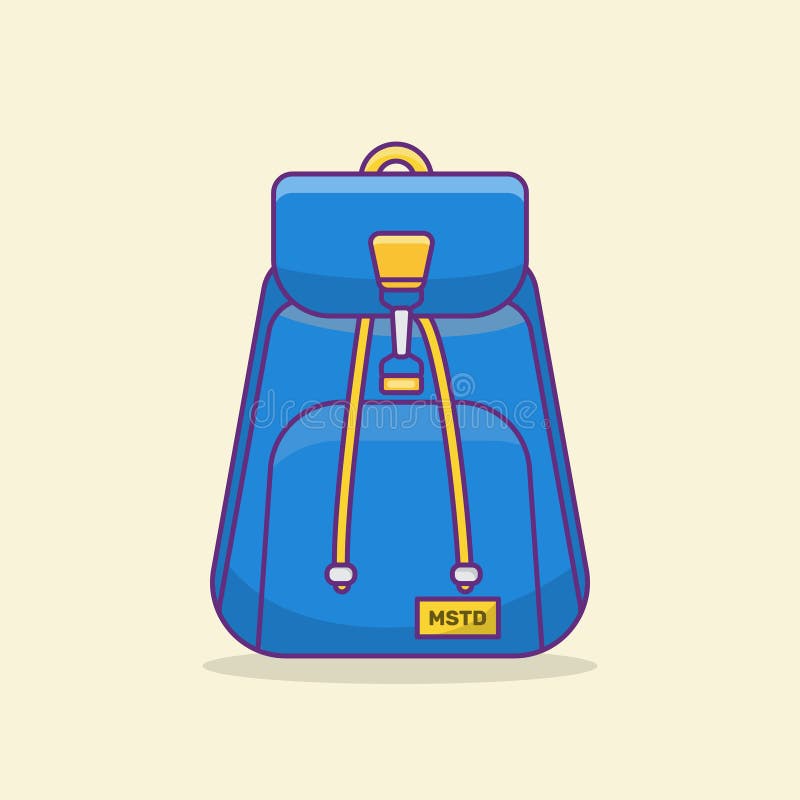 Cartoon Backbag Stock Illustrations – 32 Cartoon Backbag Stock ...