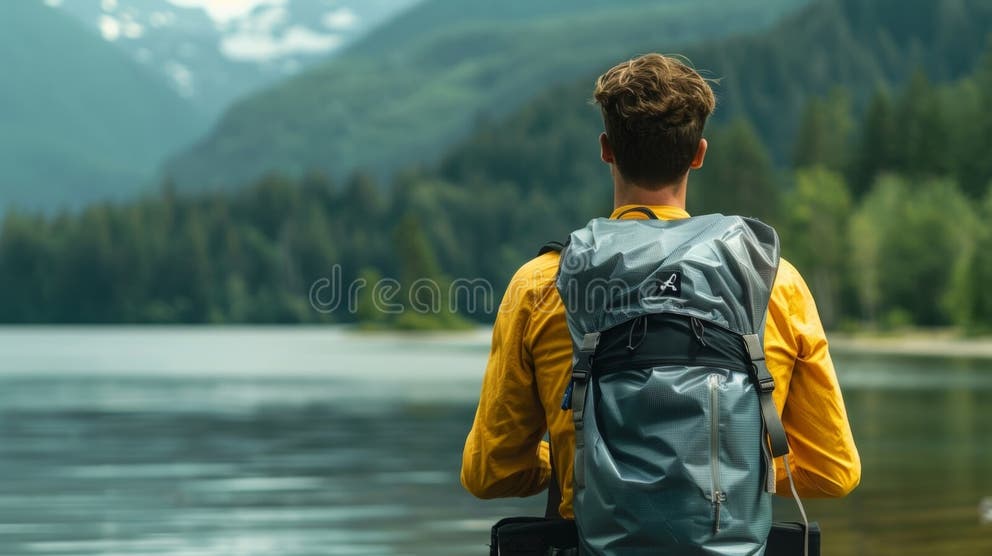 A Backpack Made from Recycled Plastic Bottles with a Spacious Design ...