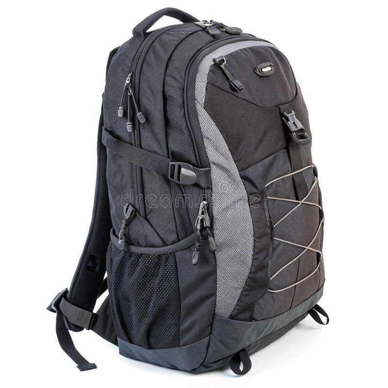 Backpack Object Isolated on Transparent Background Stock Illustration ...