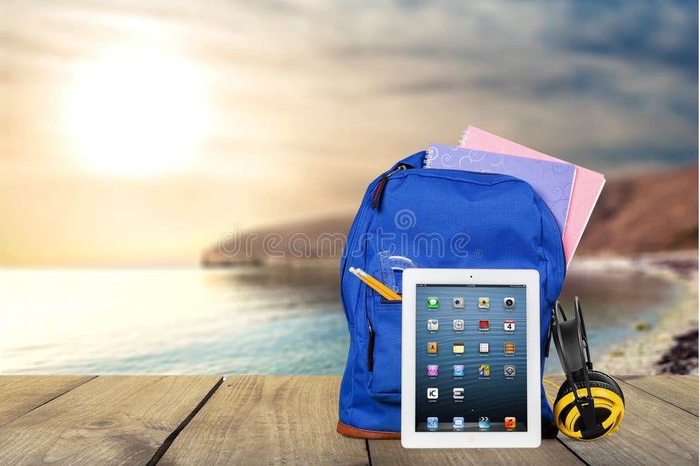 Backpack editorial photography. Image of open, white - 58906772