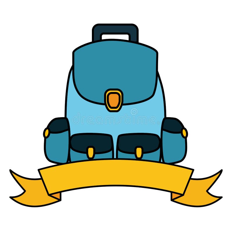Back to school flat design stock illustration. Illustration of ...