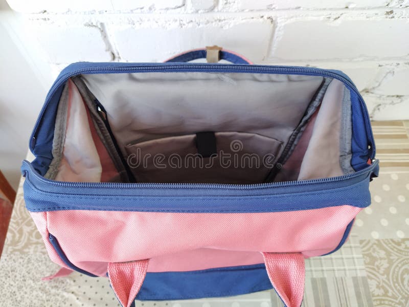 The Backpack is on the Table, Stock Photo - Image of room, laptop ...