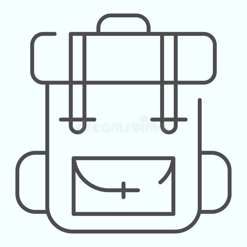 Backpack Outline Stock Illustrations – 24,035 Backpack Outline Stock ...