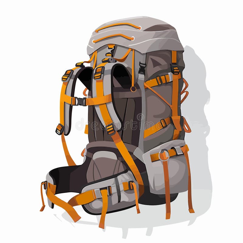 Backpack Vector Flat Minimalistic Isolated Illustration Stock Vector ...