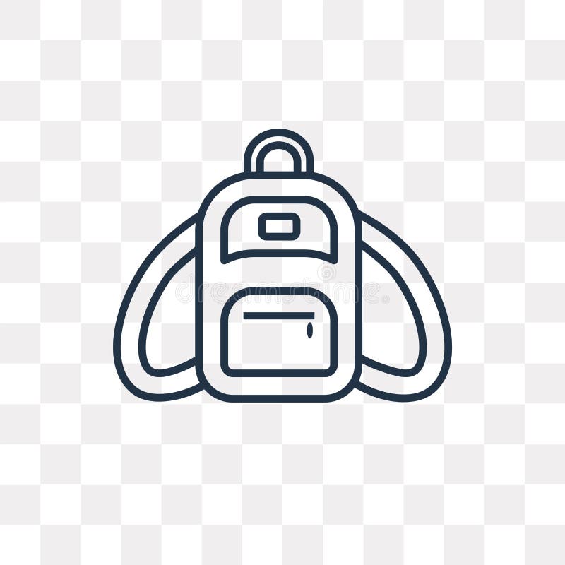 Backpack Transparent Stock Illustrations – 1,214 Backpack Transparent ...