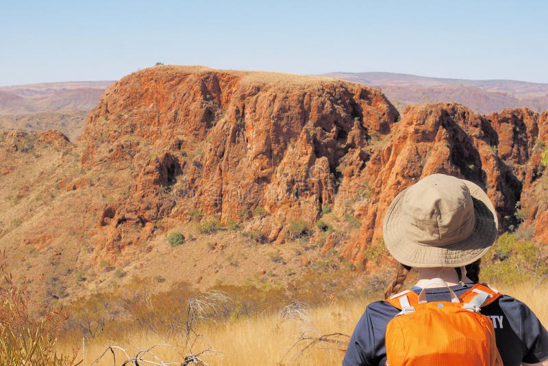 Outback Backpacker Camping, Australia Stock Image - Image of outback ...