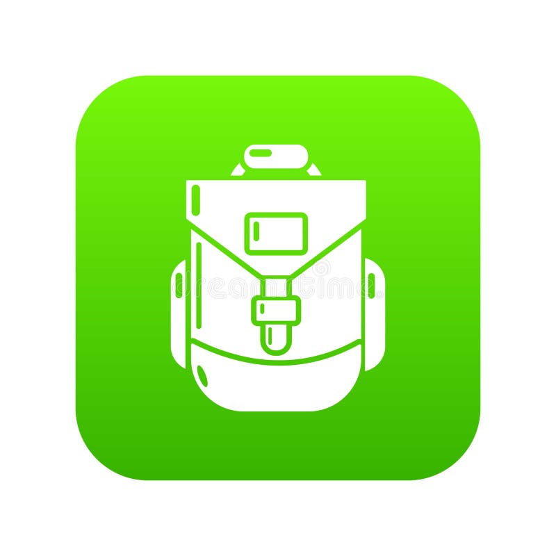 Backpacking Icon in Trendy Design Style. Backpacking Icon Isolated on ...