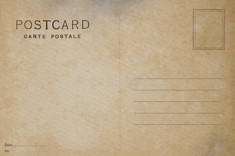 Backside of blank postcard stock image. Image of design - 149416083