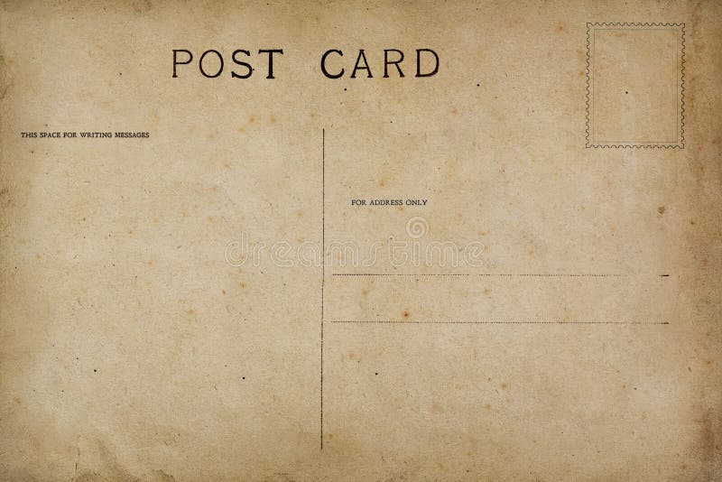 Backside of blank postcard stock image. Image of design - 149416083