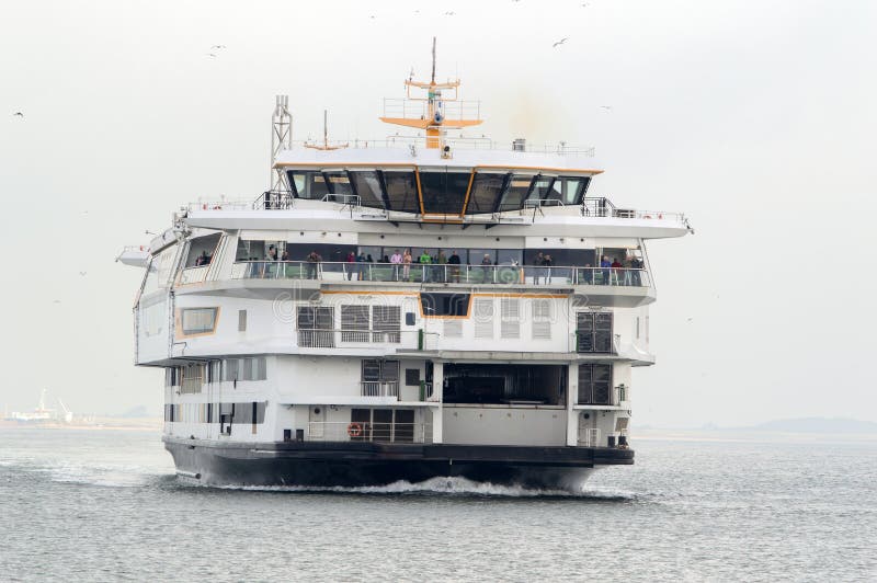 Backside Ferry Dokter Wagemaker at Den Helder the Netherlands 23-9-2019 ...