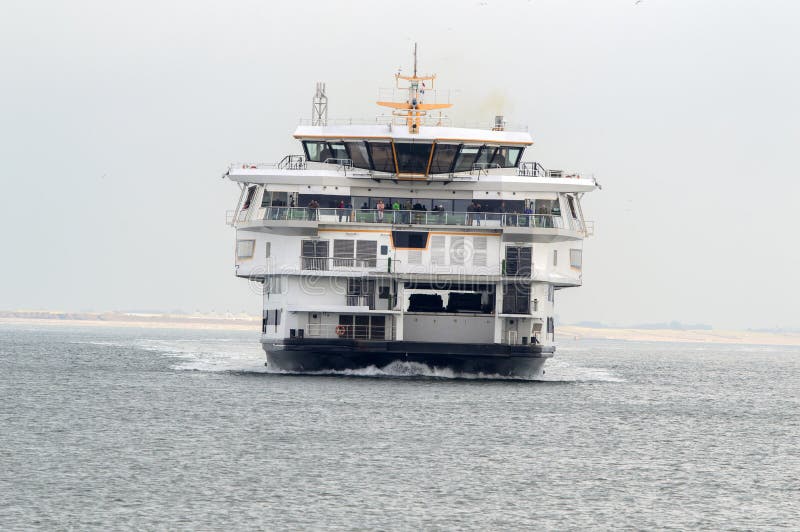 Backside Ferry Dokter Wagemaker at Den Helder the Netherlands 23-9-2019 ...