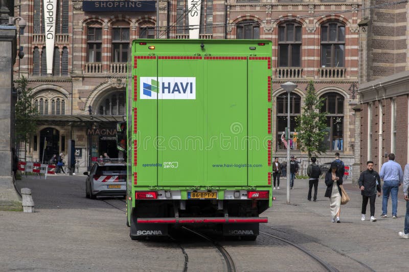 Backside Havi Company Truck at Amsterdam the Netherlands 27-5-2024 ...