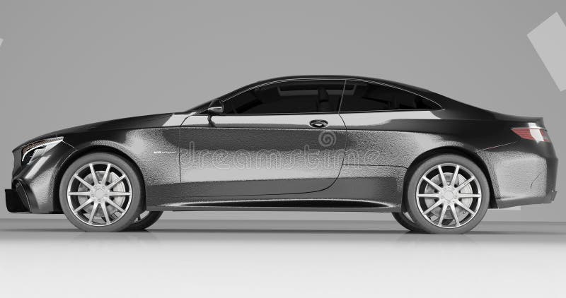 The Backside of Mercedes Benz S63 Editorial Stock Photo - Illustration ...