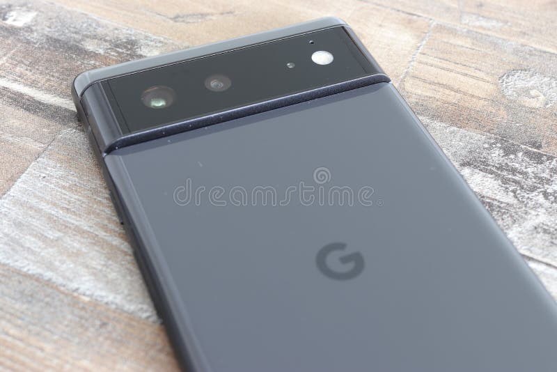 Backside of New Pixel 6 Smartphone. Editorial Image - Image of digital ...