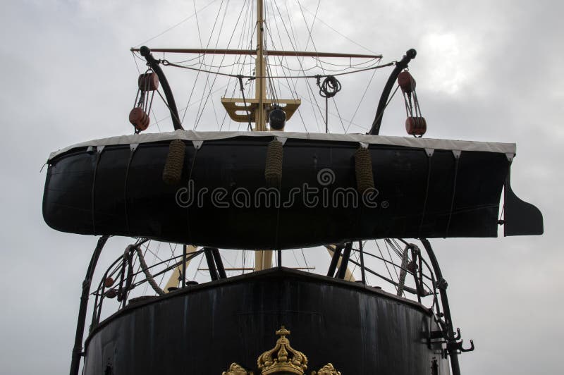 Backside Ship Schorpioen at Den Helder the Netherlands 23-9-2019 ...