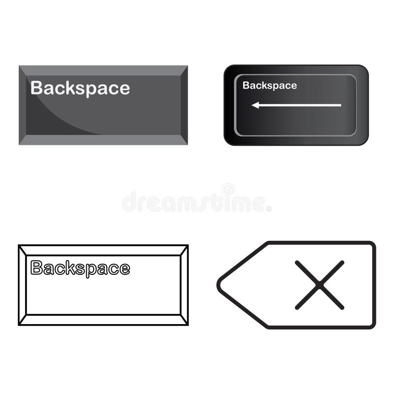 Backspace Stock Illustrations – 741 Backspace Stock Illustrations ...