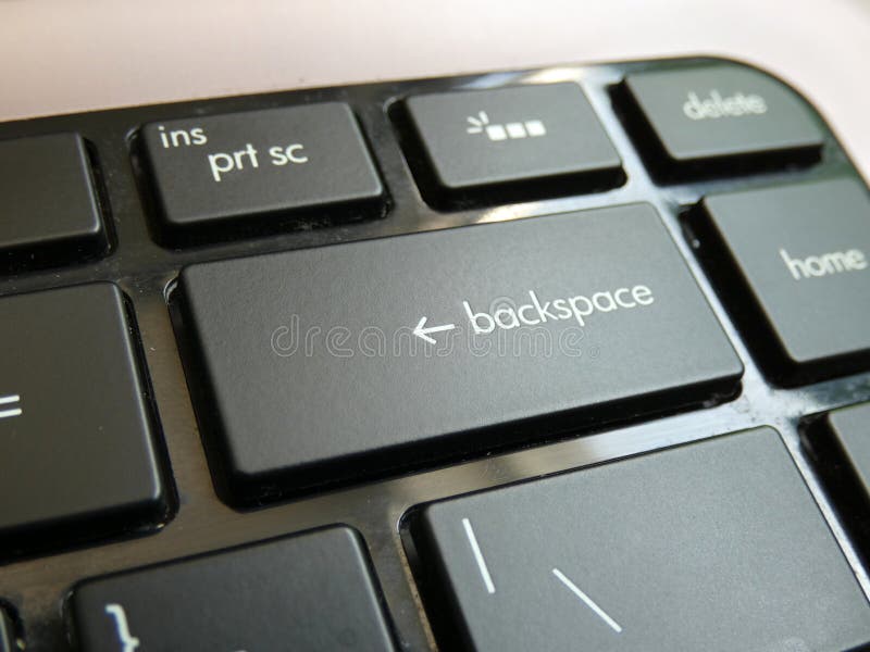 Backspace key stock photo. Image of insert, keys, computer - 9560772 Backspace key stock photo. Image of insert, keys, computer - 9560772